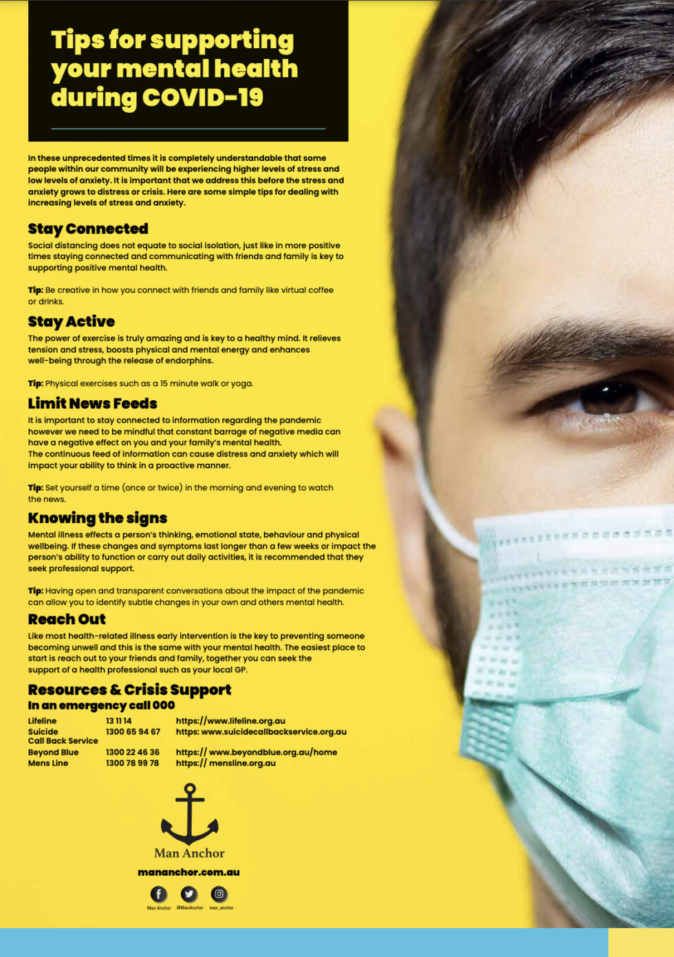 Tips for Supporting Your Mental Health During COVID-19 - Weld Australia