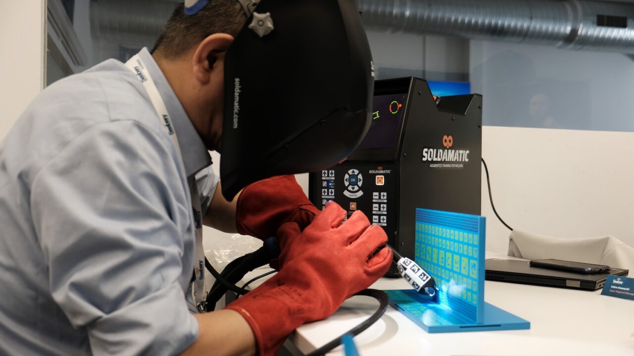 Soldamatic Augmented Reality Welding Simulators - Weld Australia